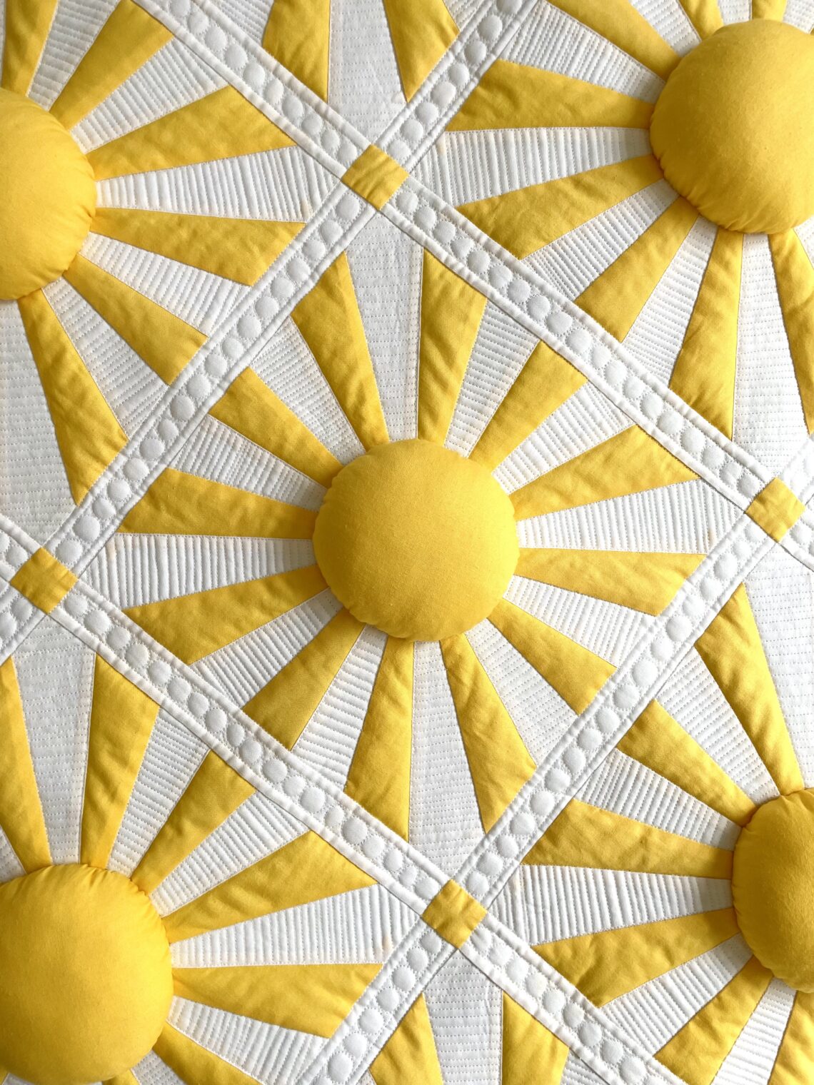 The Sunshine Puff Quilt Pattern
