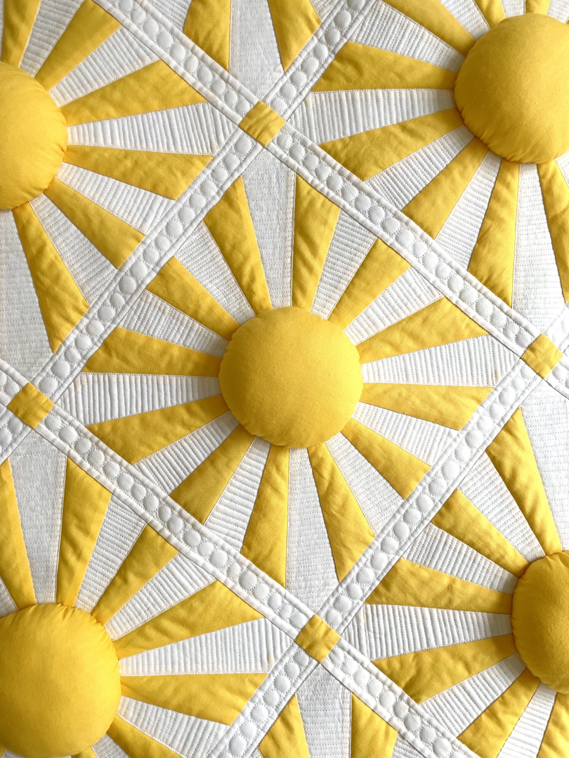 The Sunshine Puff Quilt Pattern