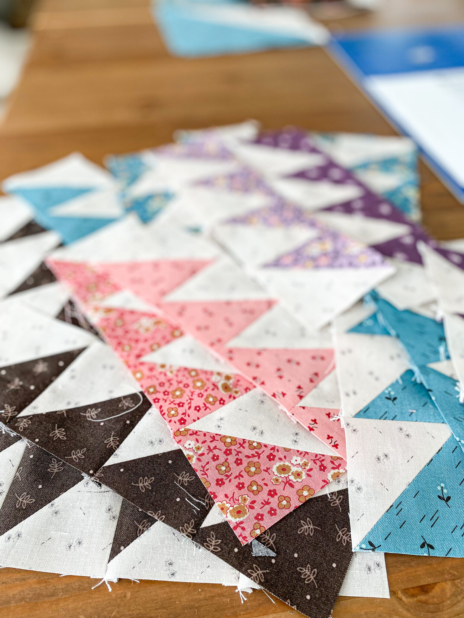 Four Lakes Quilt and Autumn Fabric