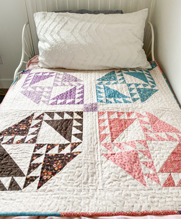 Four Lakes Quilt and Autumn Fabric