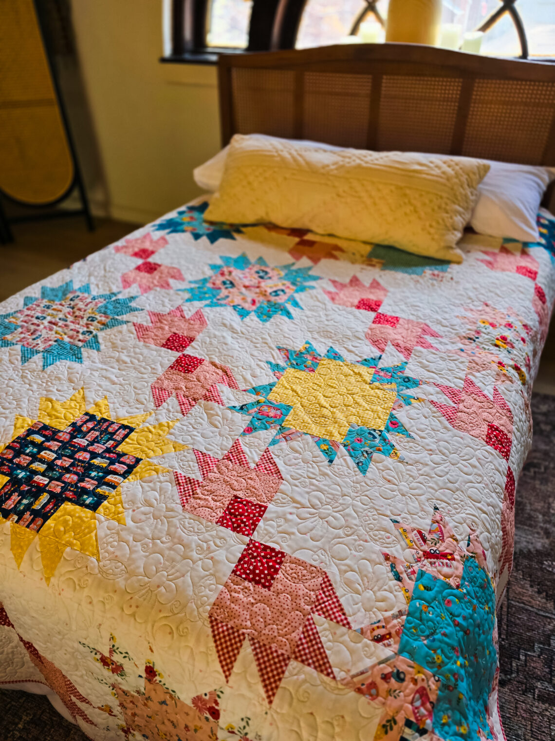 Let's go Glamping - Bear's Paw Quilt