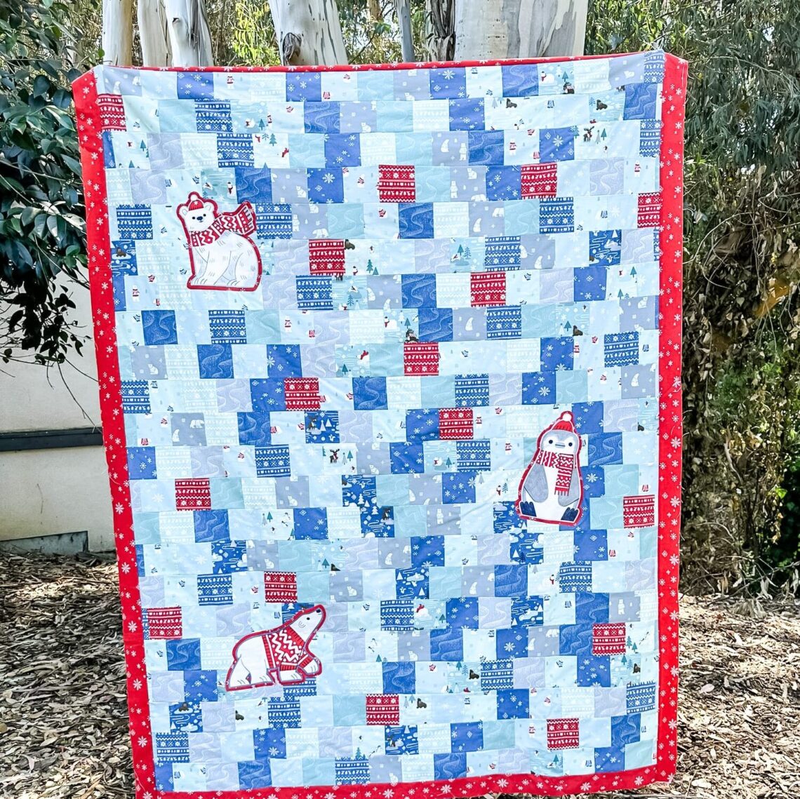 Northern Lights Flannel Quilt