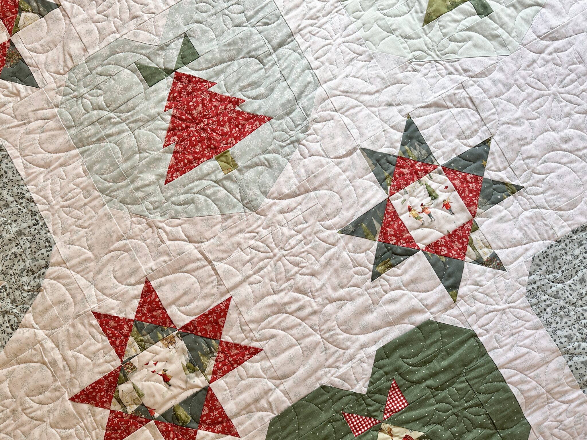 The Norway Spruce Quilt in Magical Winterland!