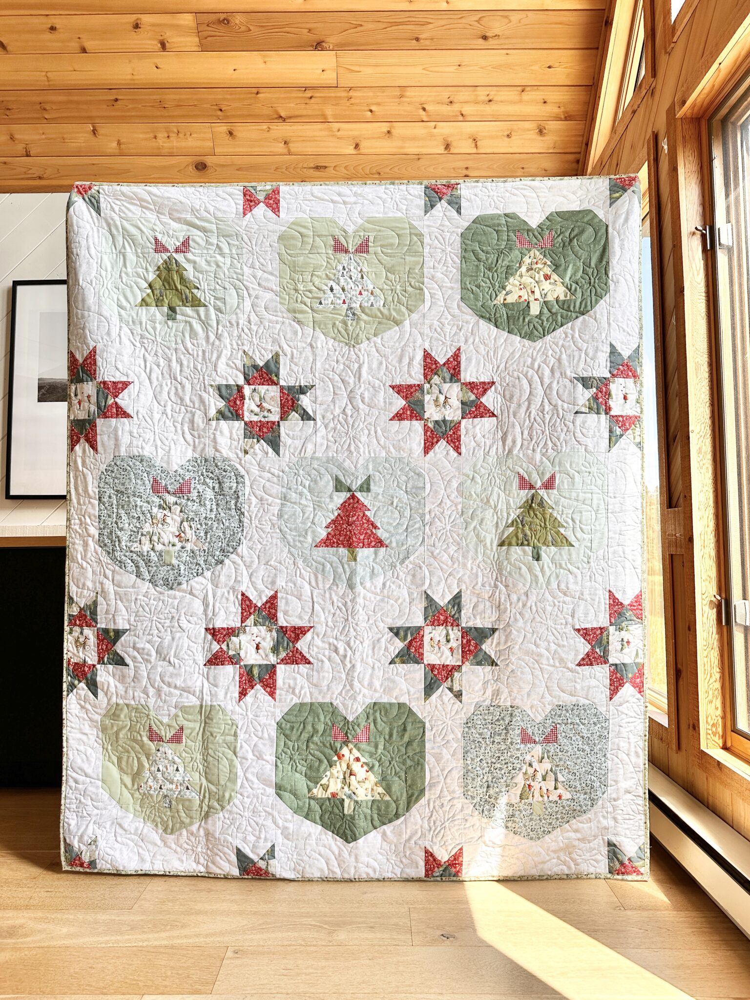 The Norway Spruce Quilt in Magical Winterland!