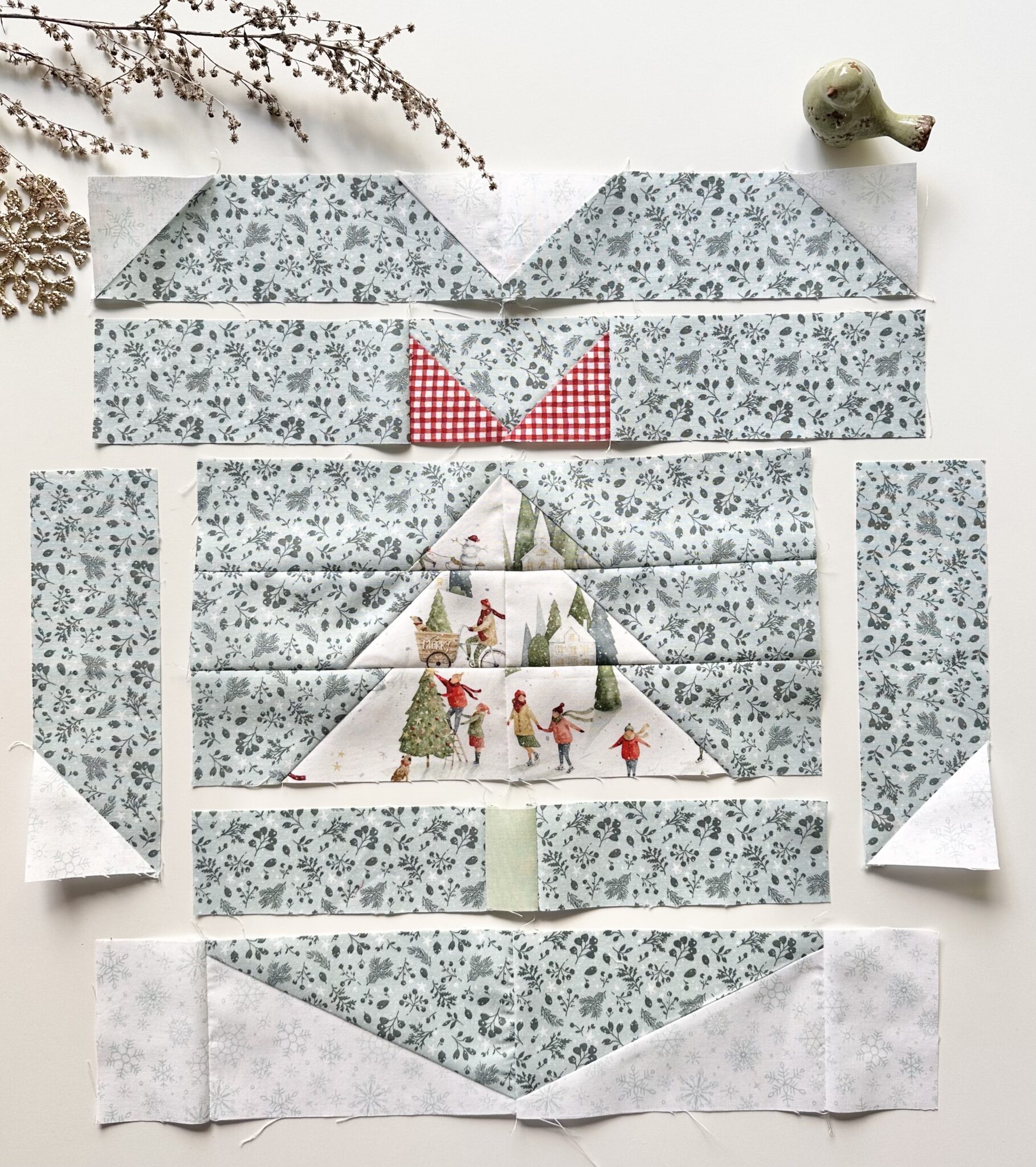 The Norway Spruce Quilt in Magical Winterland!
