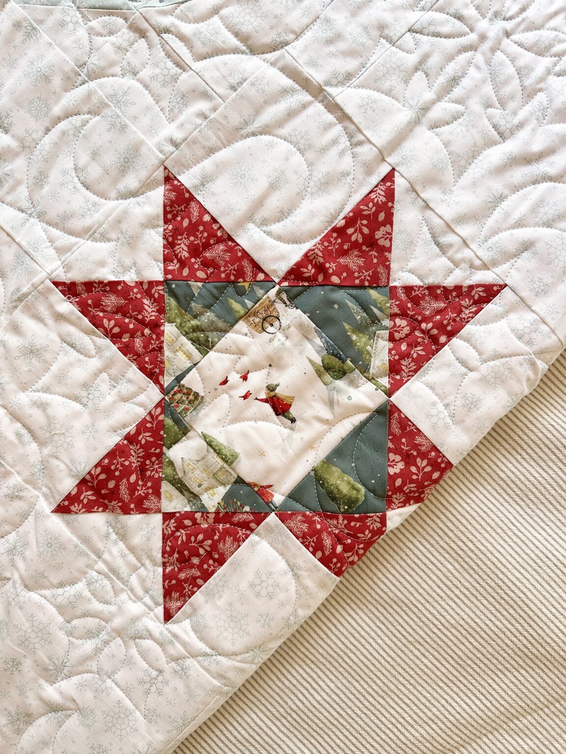 The Norway Spruce Quilt in Magical Winterland!