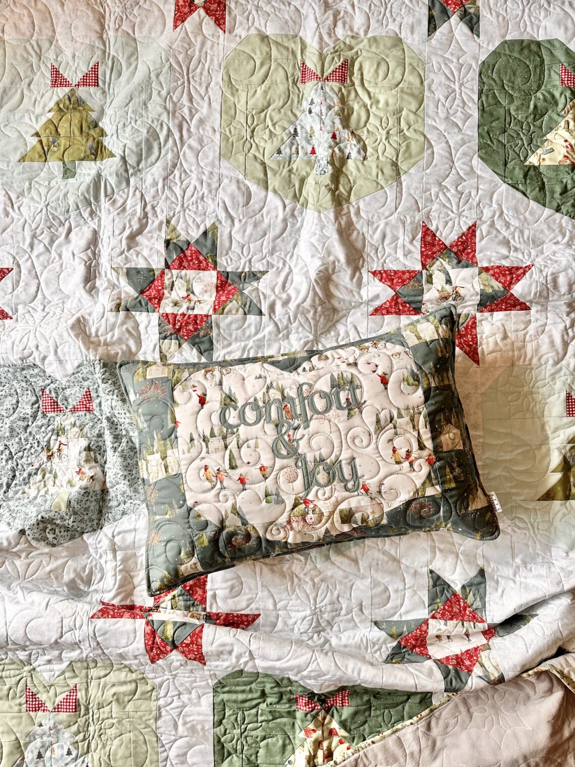 The Norway Spruce Quilt in Magical Winterland!