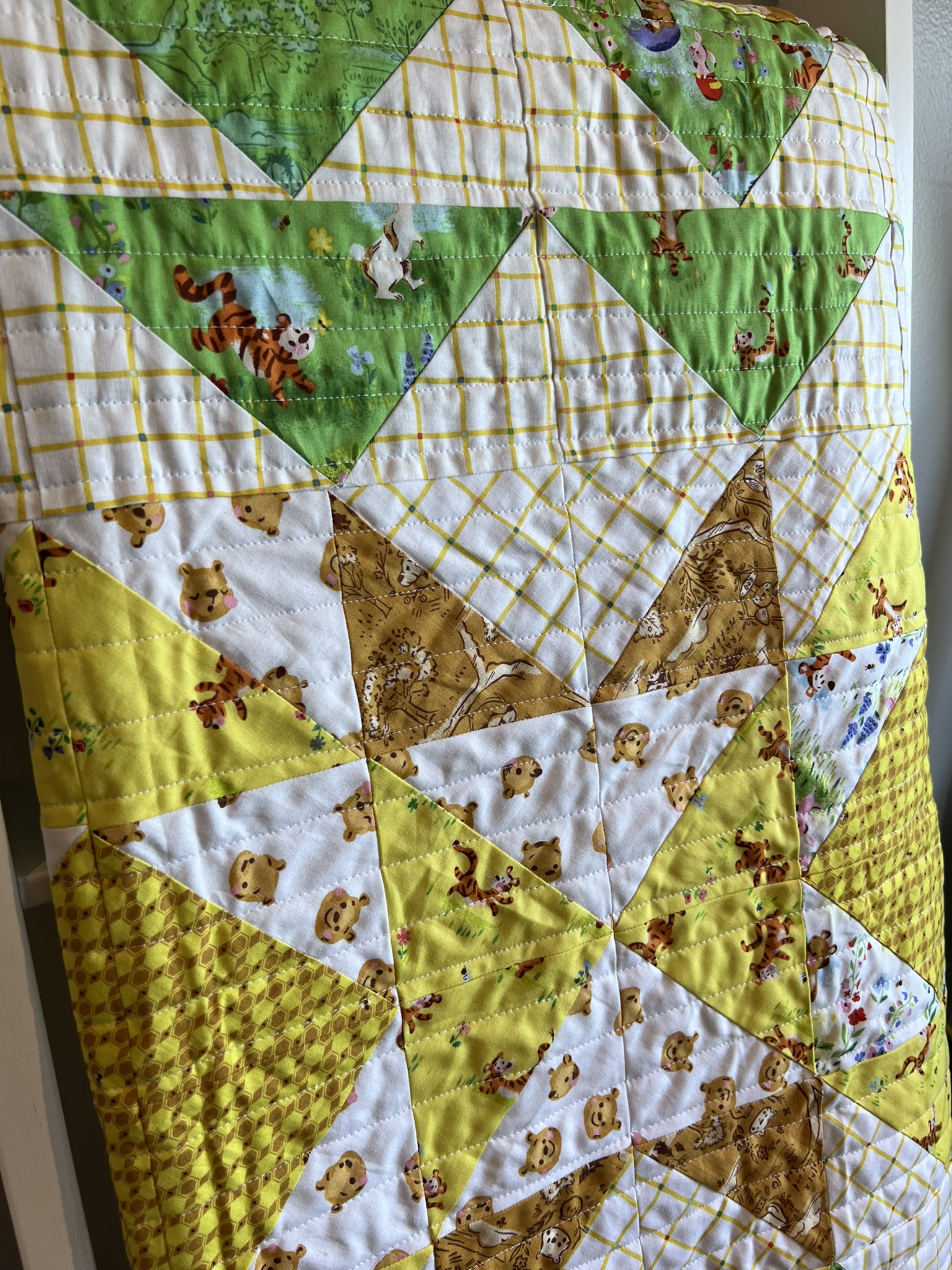 100 Aker Woods Baby Quilt