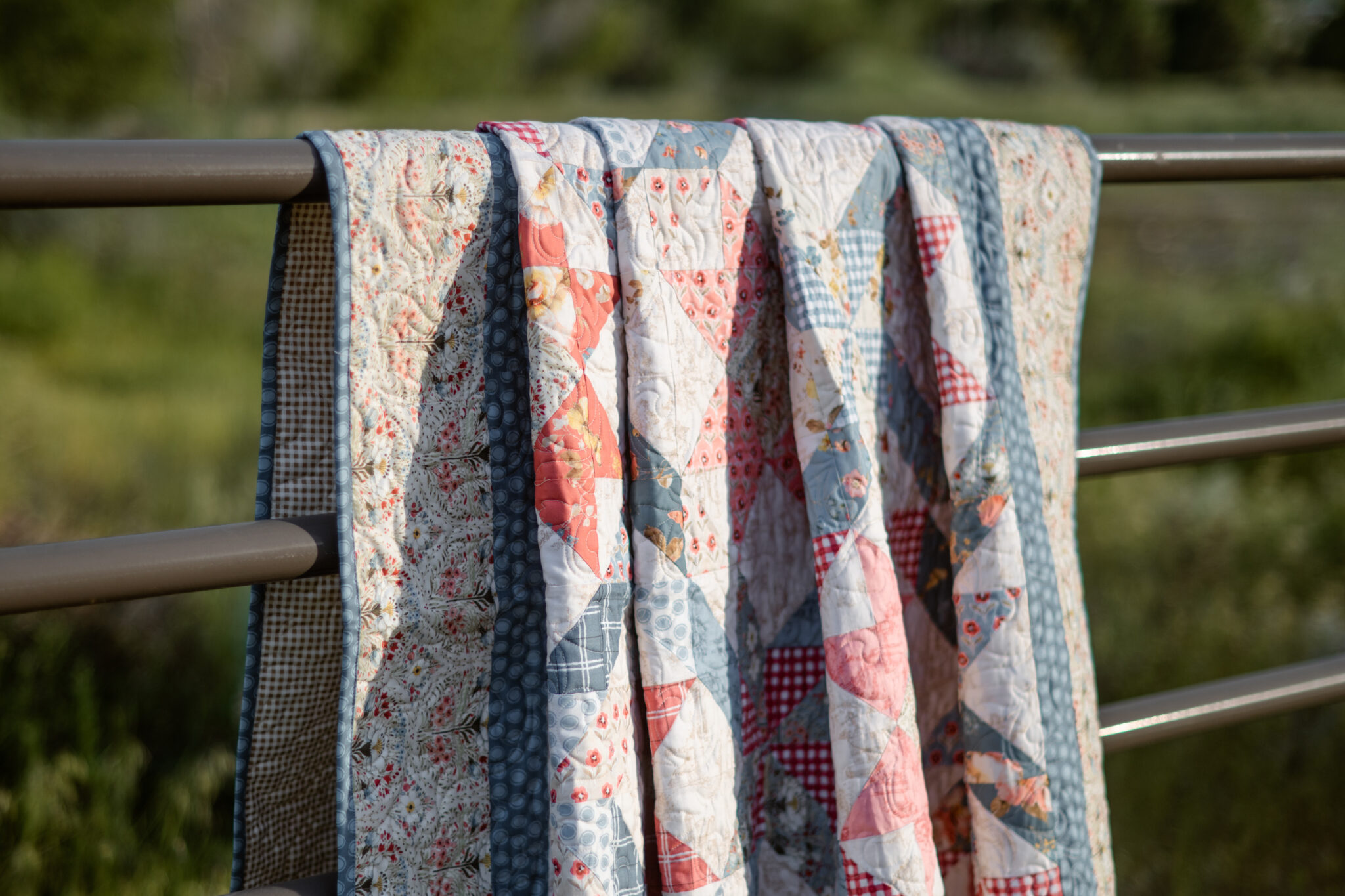 Shine On Quilt with Countryside