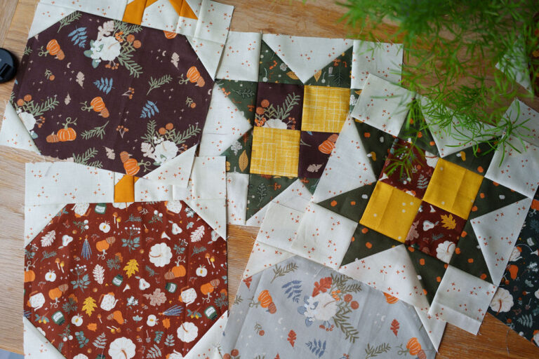 Make a Patchy Pumpkins Farm Quilt with Pumpkin Spice