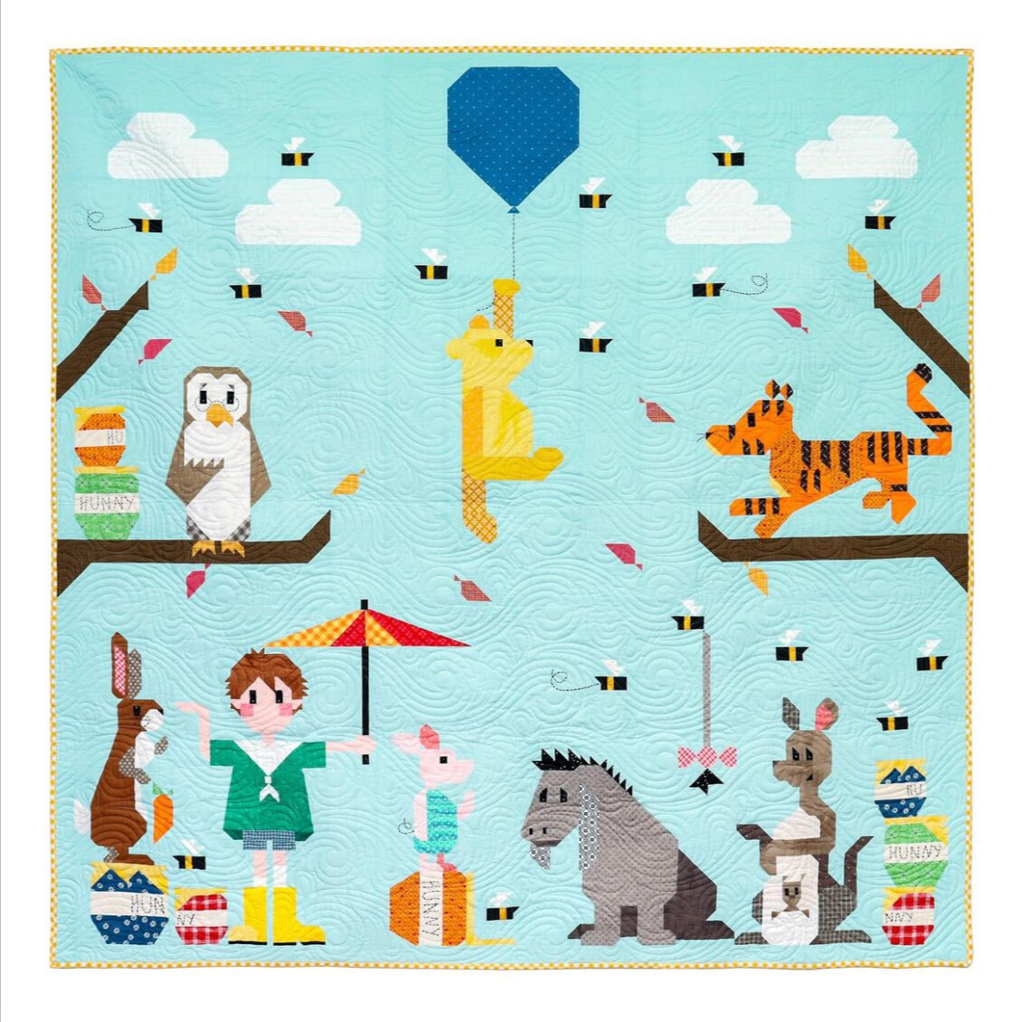 100 Acre Wood Sew Along by Art East Quilting Co