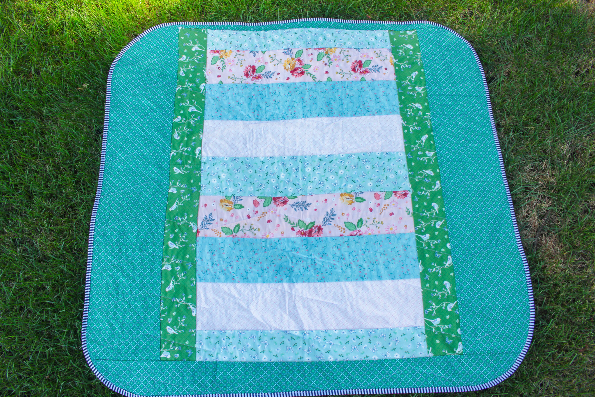 Baby Steps Quilt with Melody