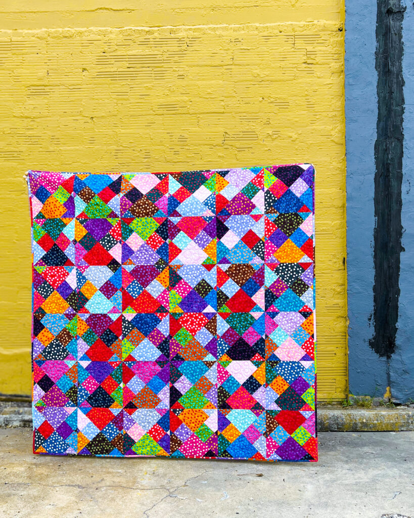 Neon Pop - Utter Chaos Quilt with Expressions Batiks