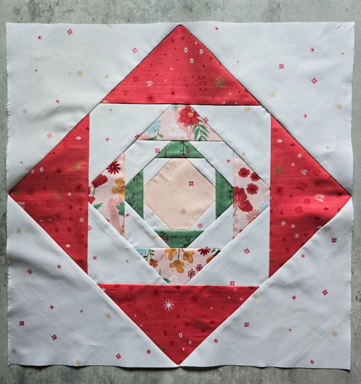 Exploding Pineapple Block with Stay Wild