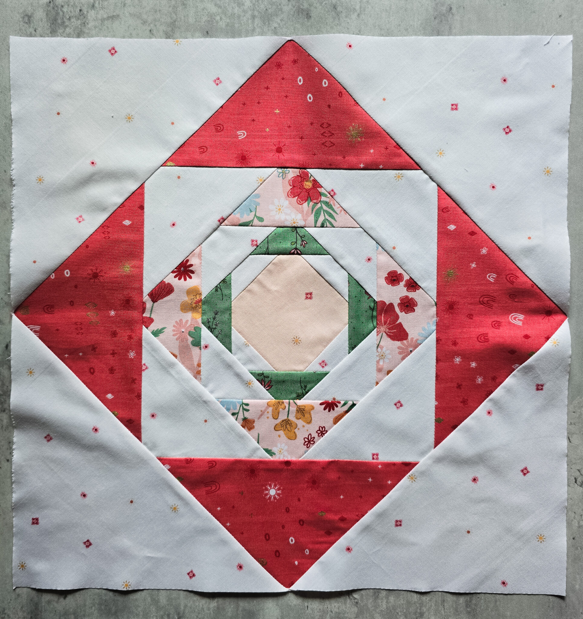 Exploding Pineapple Block with Stay Wild