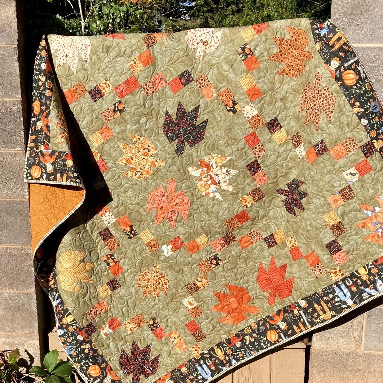 Swirling Leaves featuring Bittersweet Farms