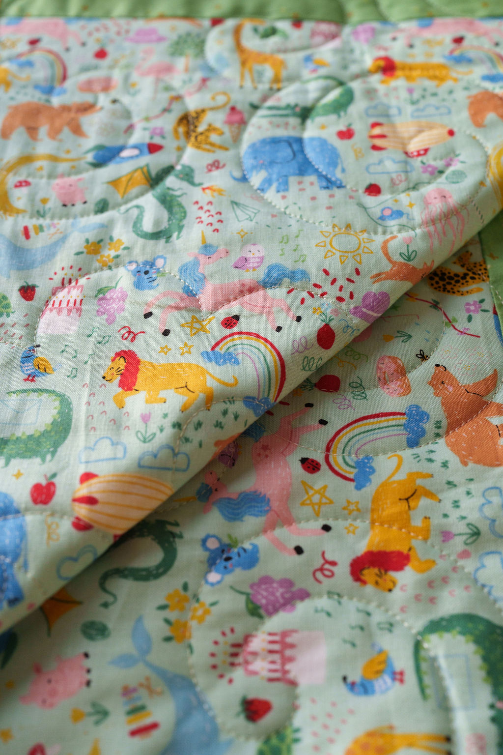 Panel Quilt with Get Your Cray-on with Crayola