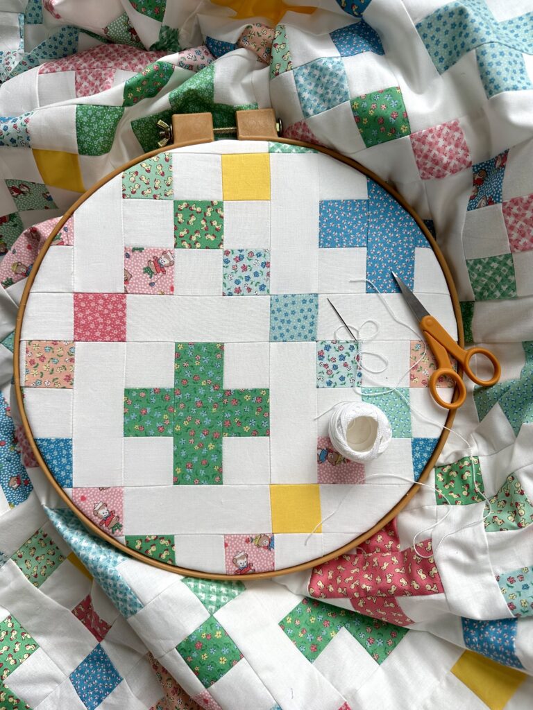 Playtime 30's Quilt- Blueberry Kisses Quilt