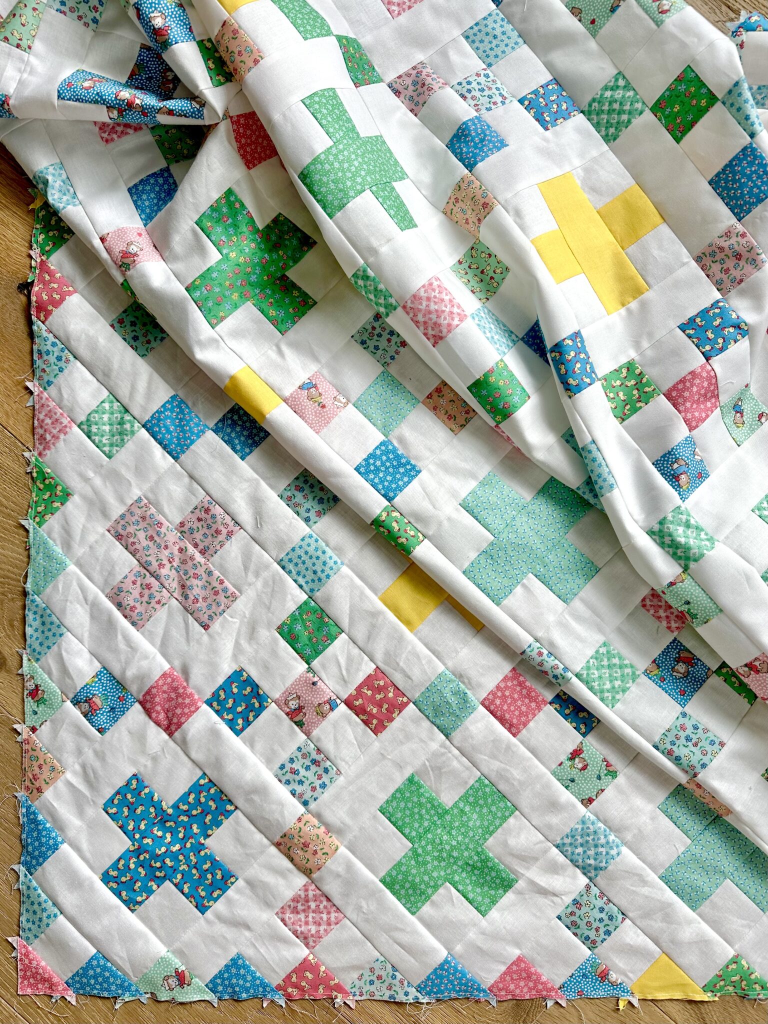 Playtime 30's Quilt- Blueberry Kisses Quilt