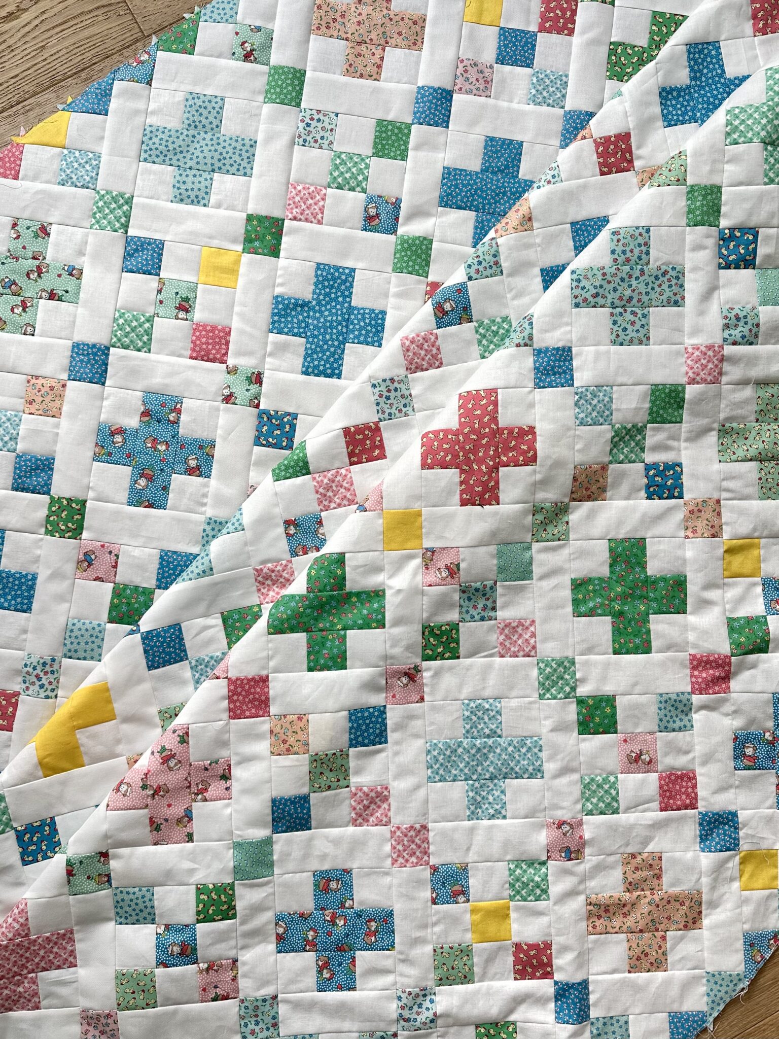 Playtime 30's Quilt- Blueberry Kisses Quilt