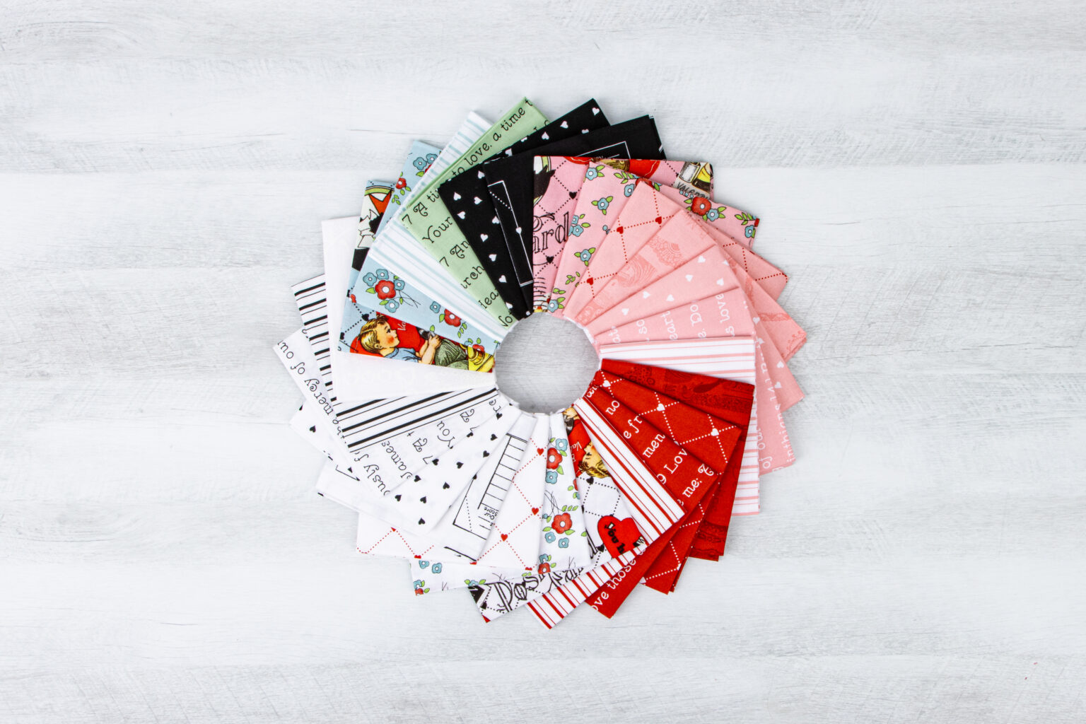 "Take Heart" Ruffle Accessories