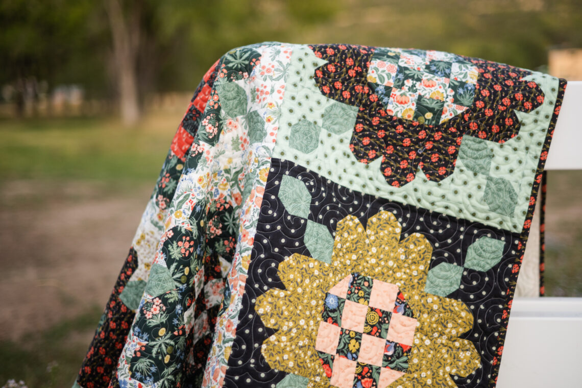 Zinnia Seeds Quilt