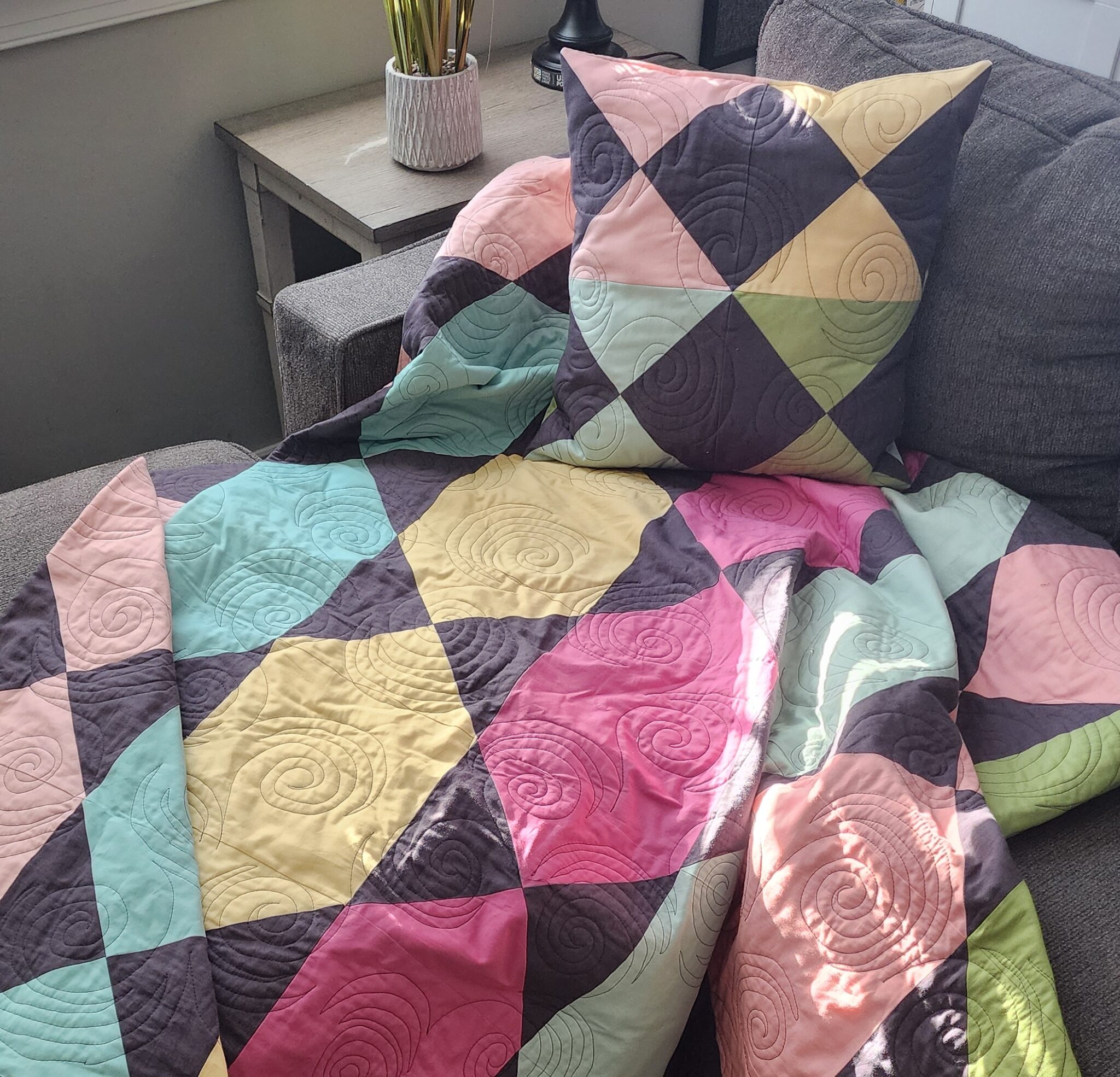 Squaring Up Hourglass Blocks