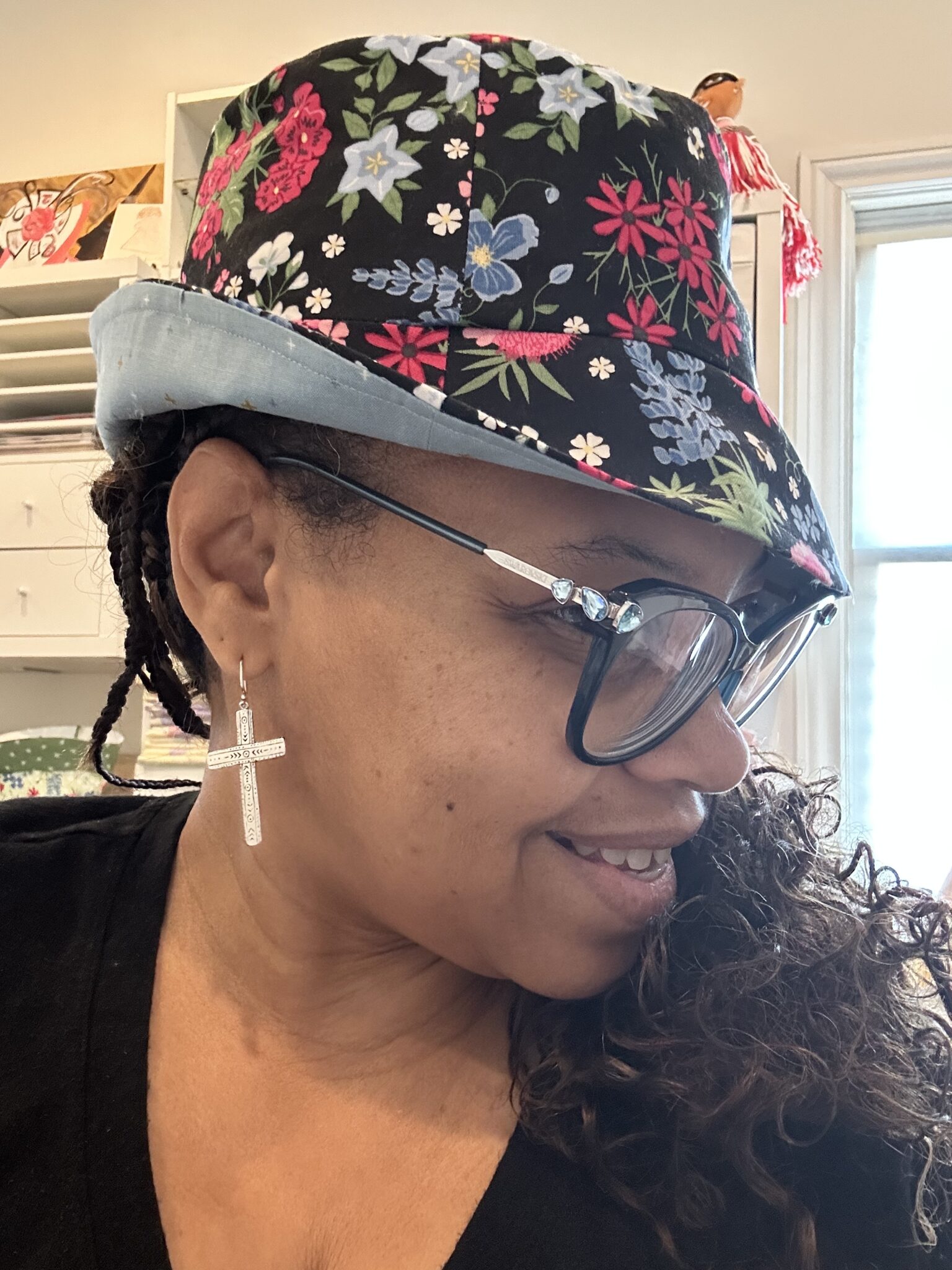 Two Loves: Creating Stylish Bucket Hats with Perennial Fabric ...