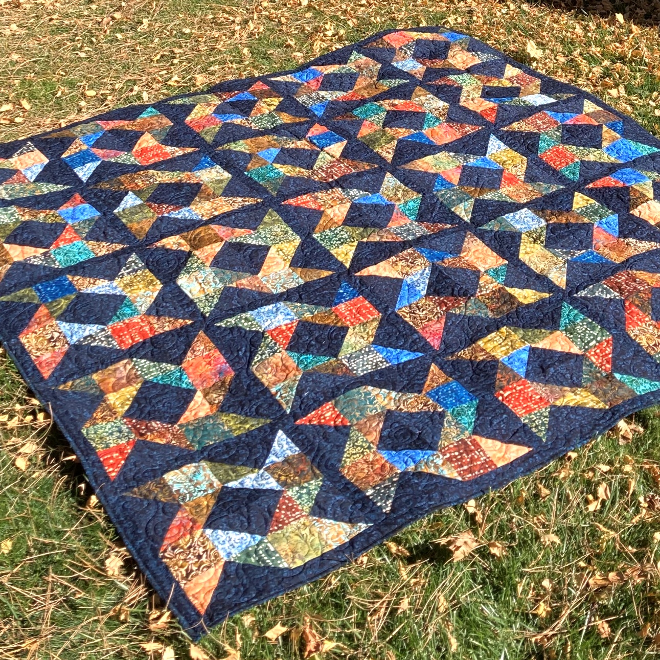 Dutch Days Featuring Warm Rain Batiks