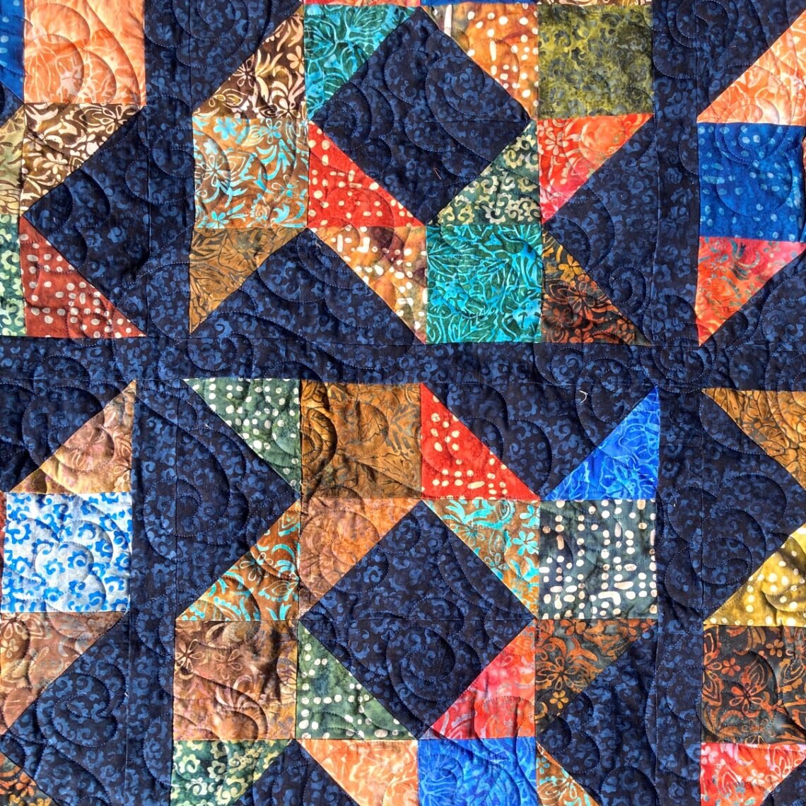 Dutch Days Featuring Warm Rain Batiks