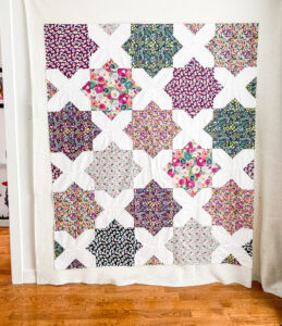 A Floored Quilt with Fragrant Fields