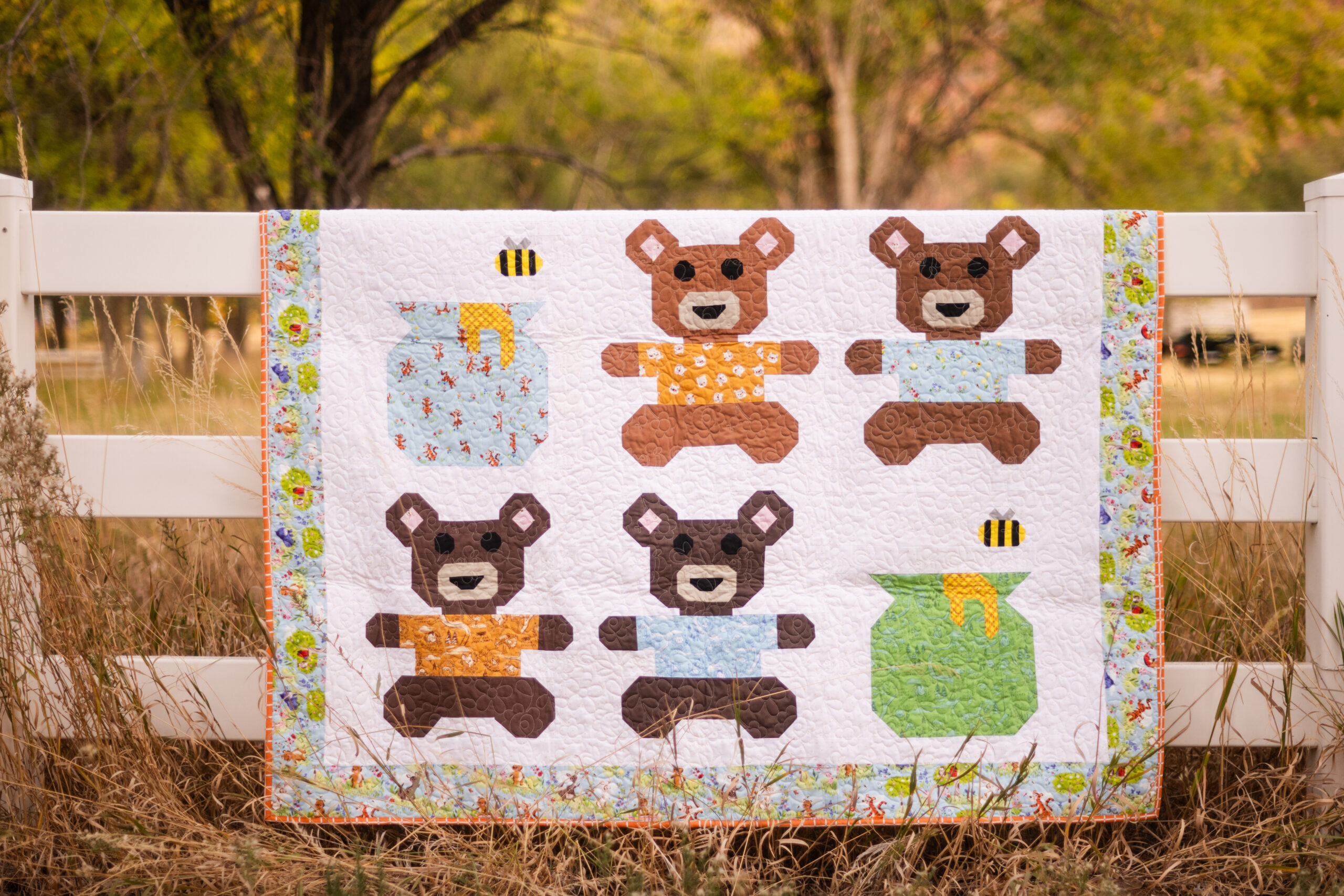 100 Aker Woods Quilts!