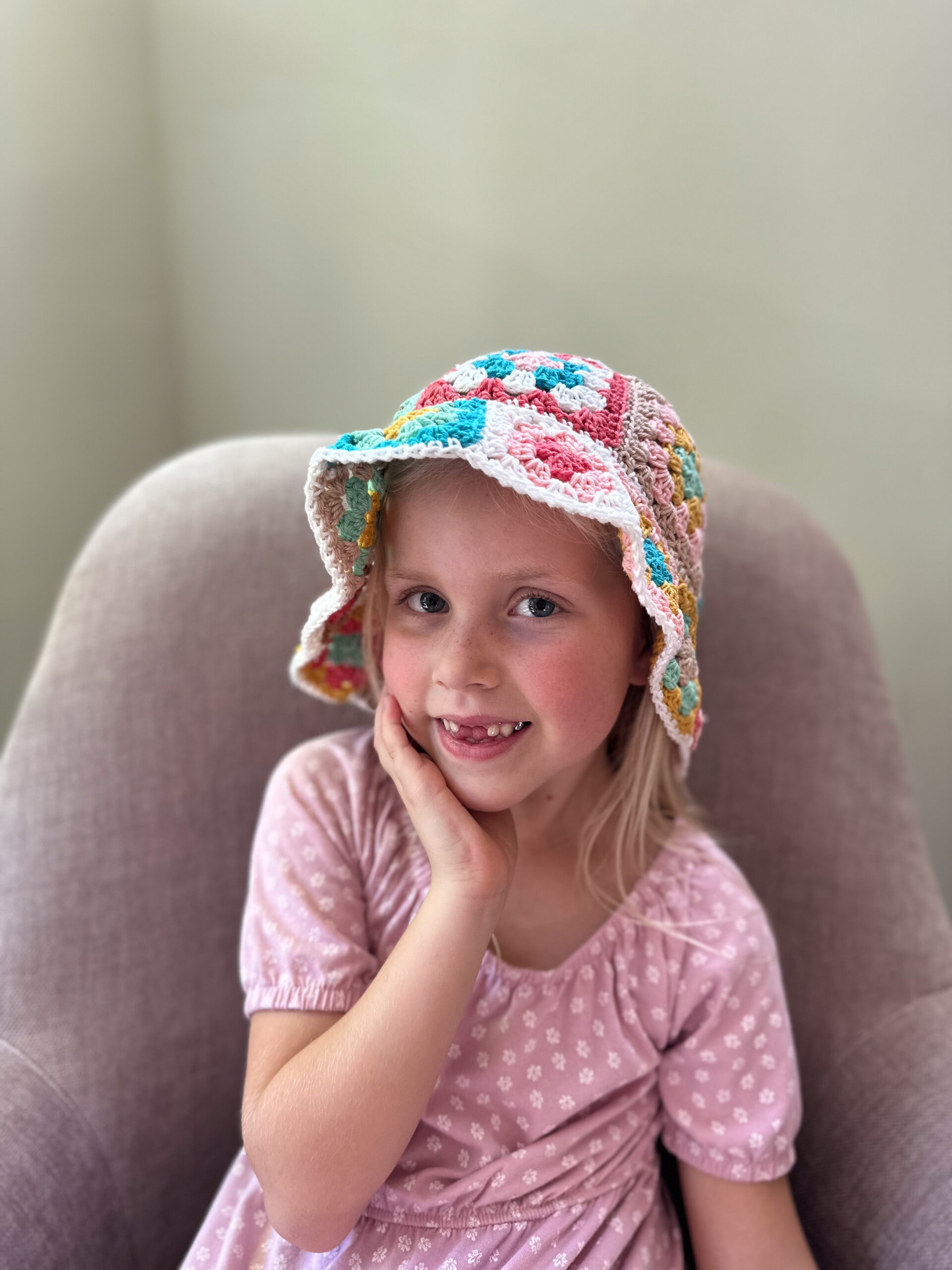 The Alice Bucket Hat with Chunky Thread