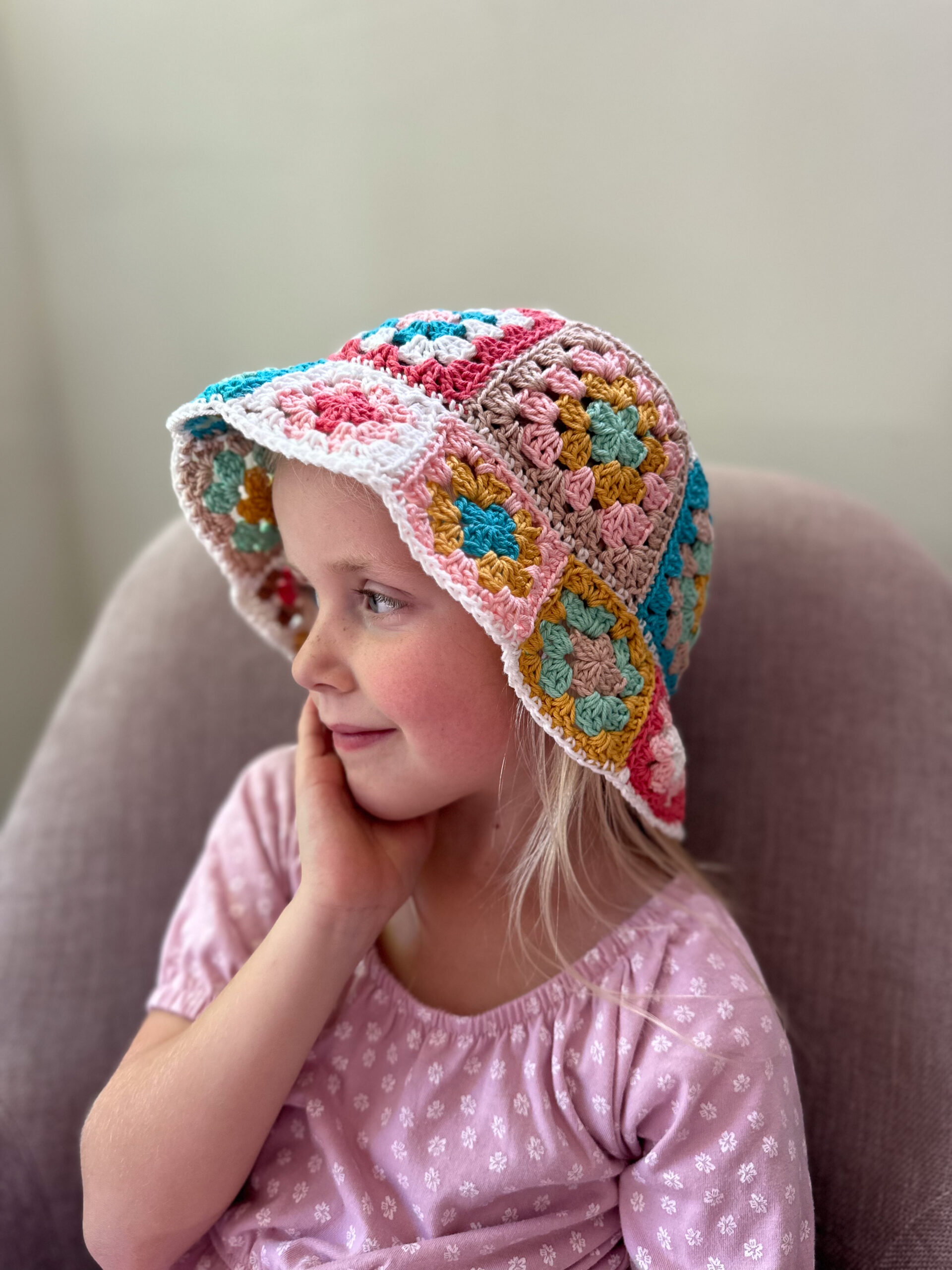 The Alice Bucket Hat with Chunky Thread