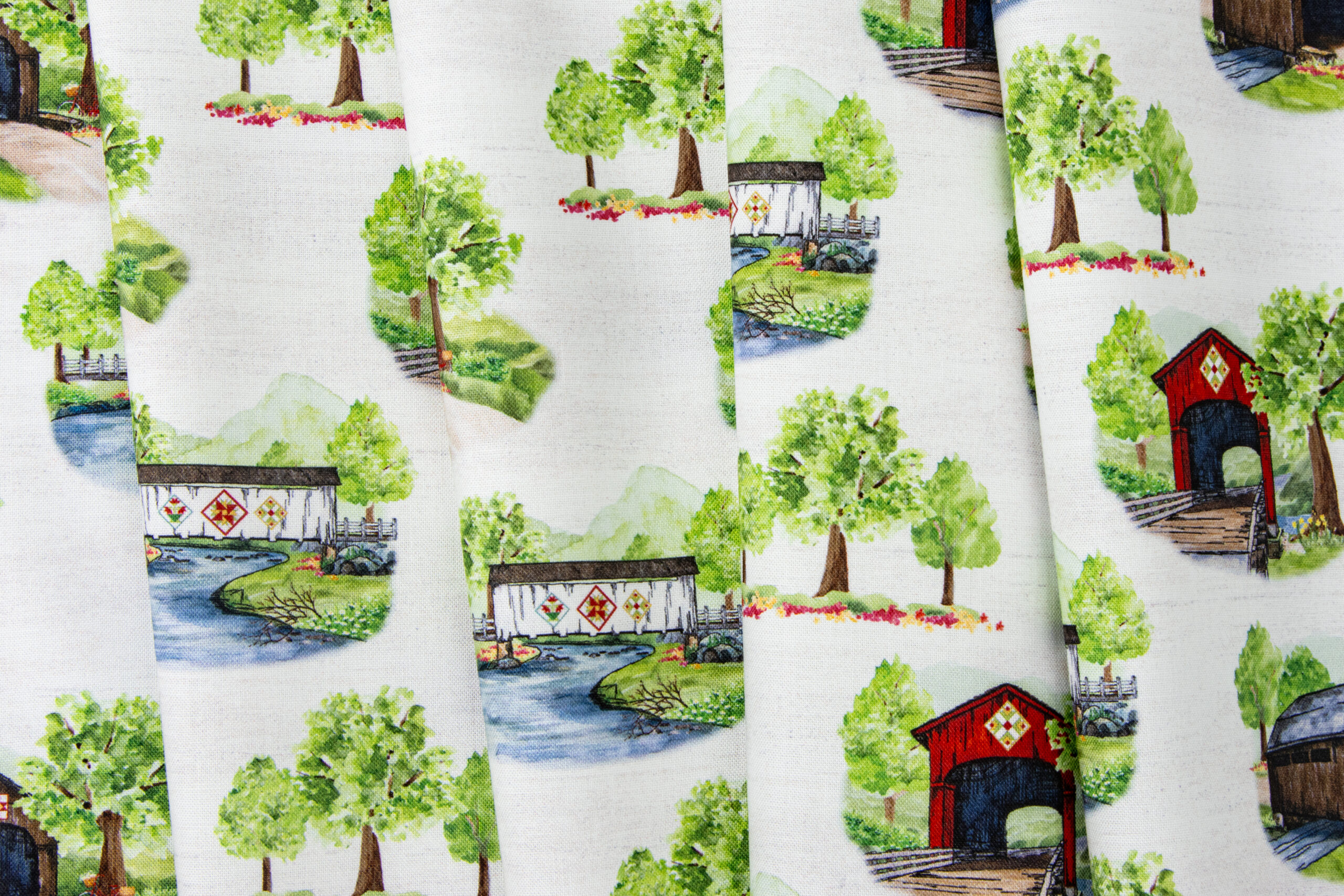 Covered Bridges in Spring by Tara Reed