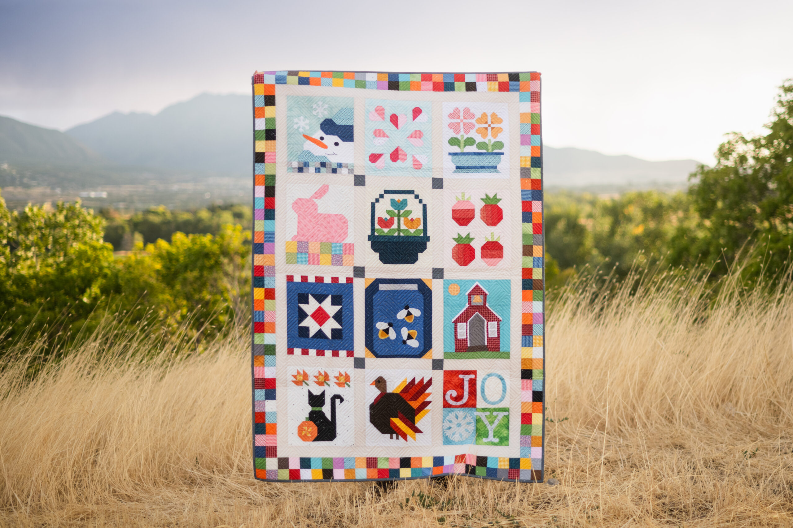 Tabletop Banner Kit of the Month Quilt!