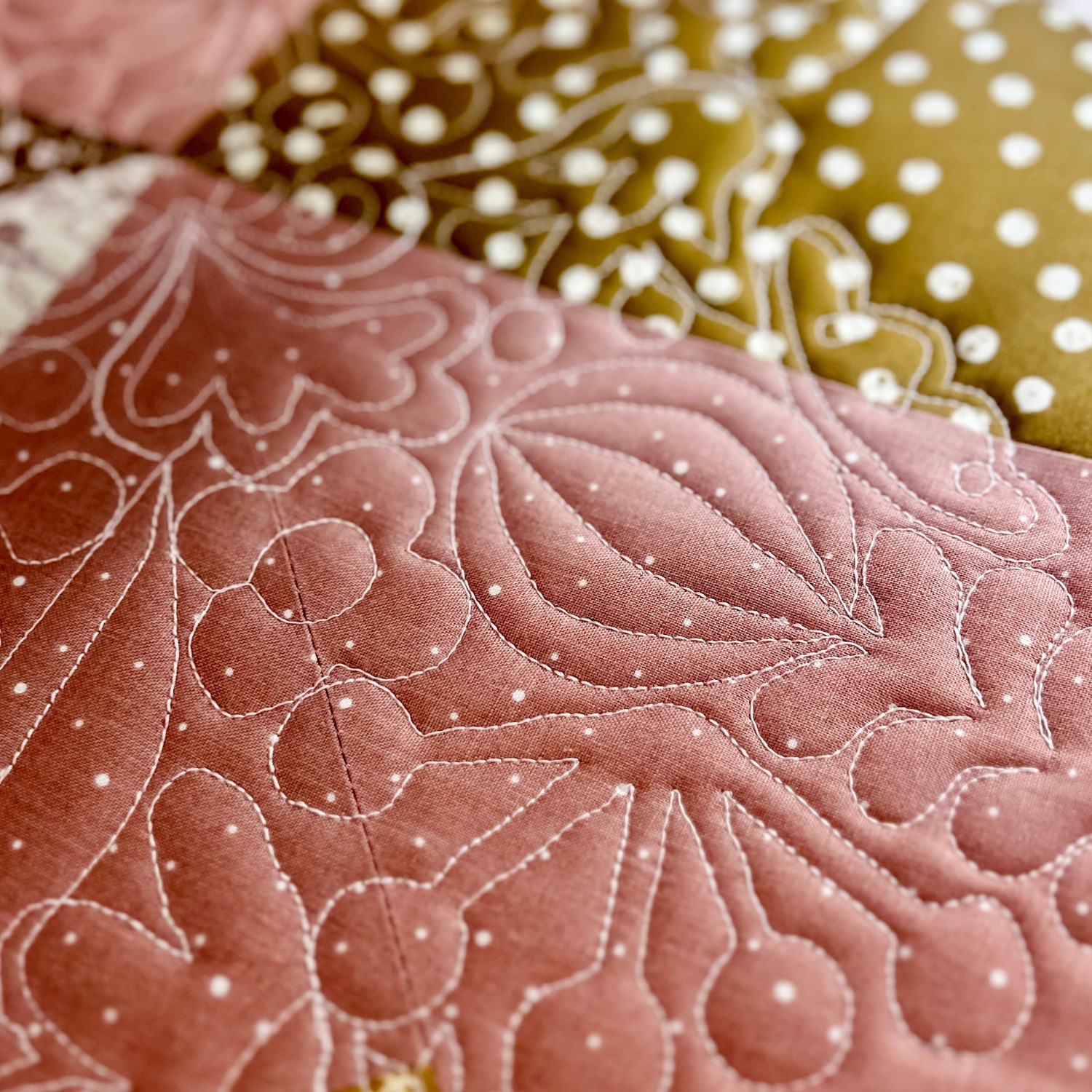 Blush 'n Butterscotch - Love Notes Quilt