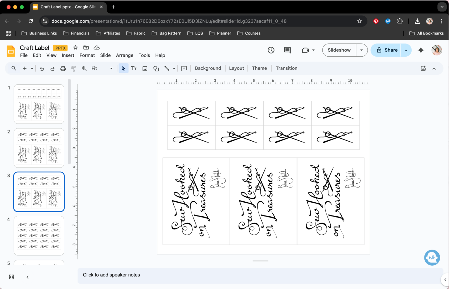 Create Your Own Fabric Labels