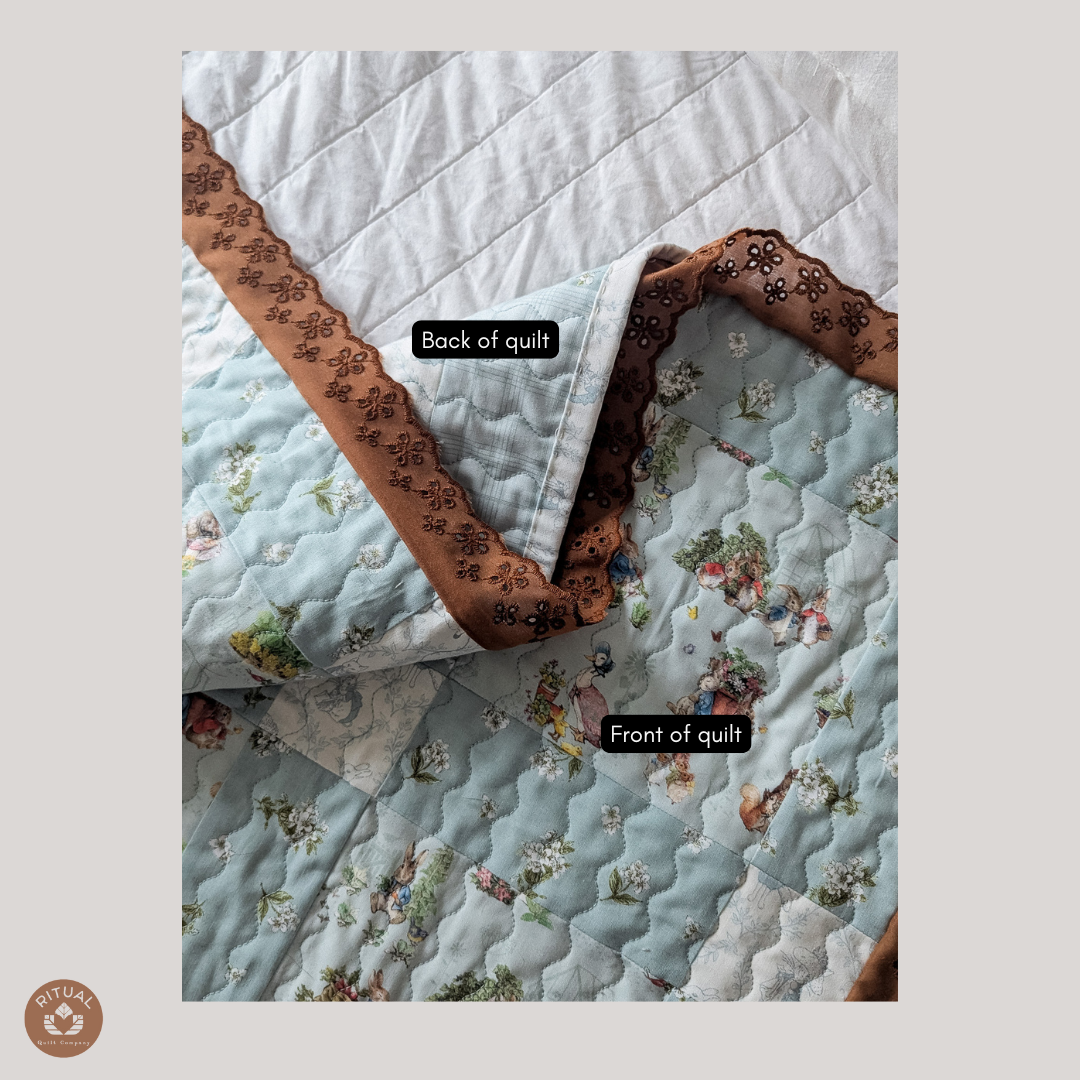 Peter Rabbit & Friends - How to Add Trim to a Quilt