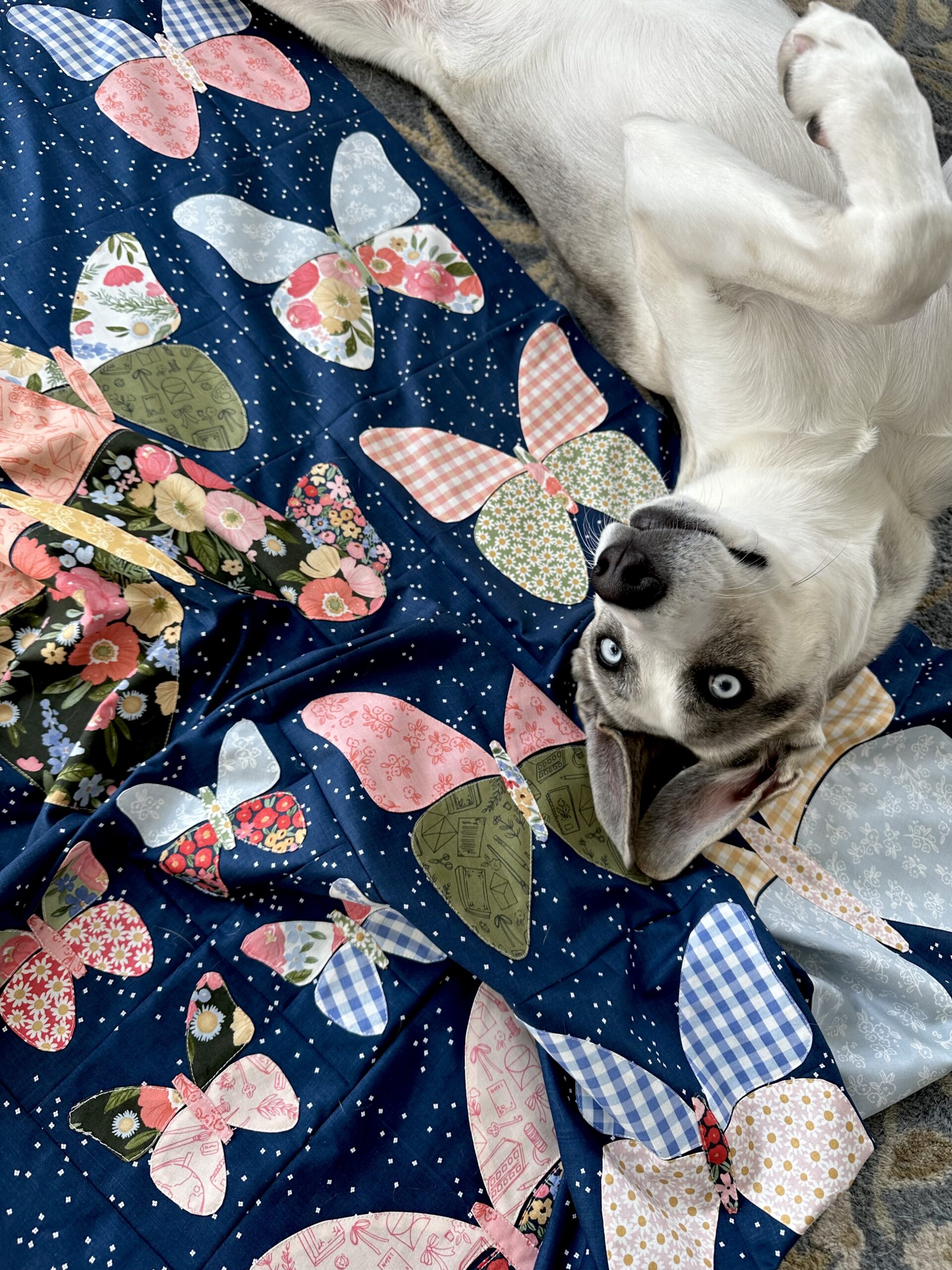 Floral Charms- Monarch Quilt