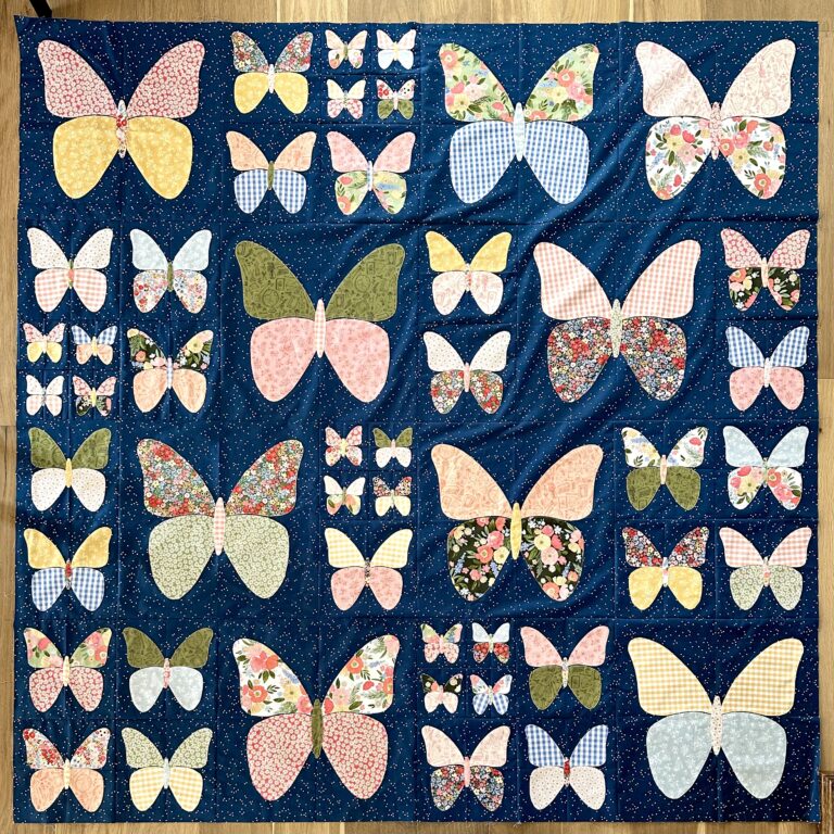 Floral Charms- Monarch Quilt