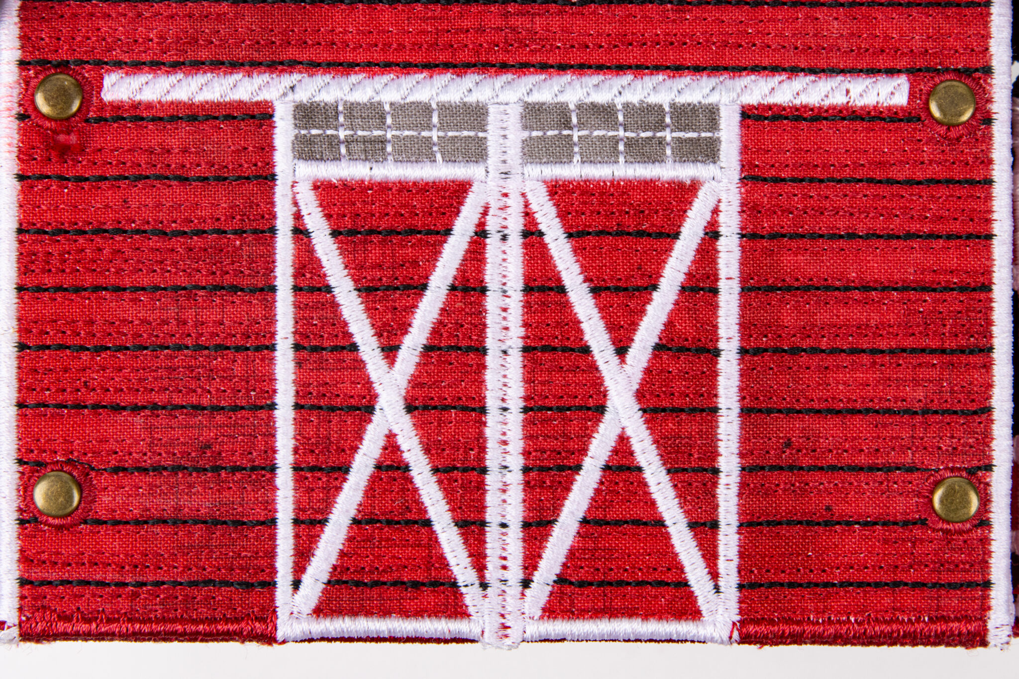Homestead Barn by Modern Prairie - Machine Embroidery