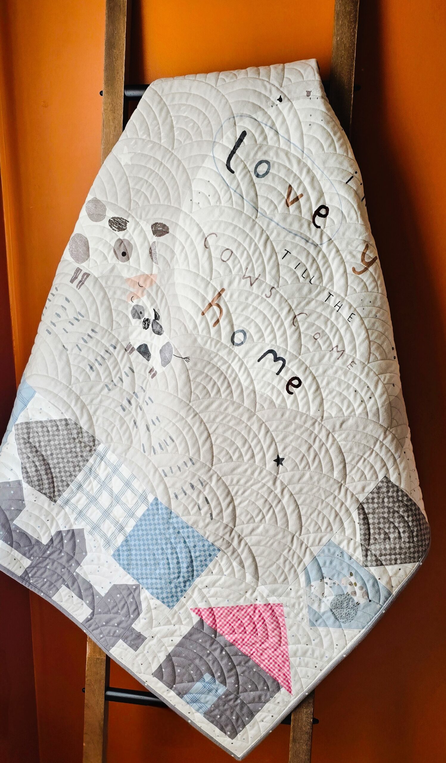 Till the Cows Come Home: A Cozy Flannel Panel Quilt
