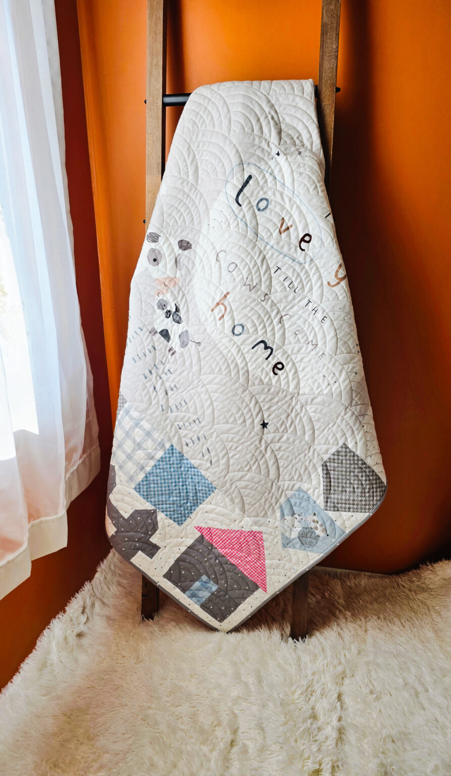 Till the Cows Come Home: A Cozy Flannel Panel Quilt