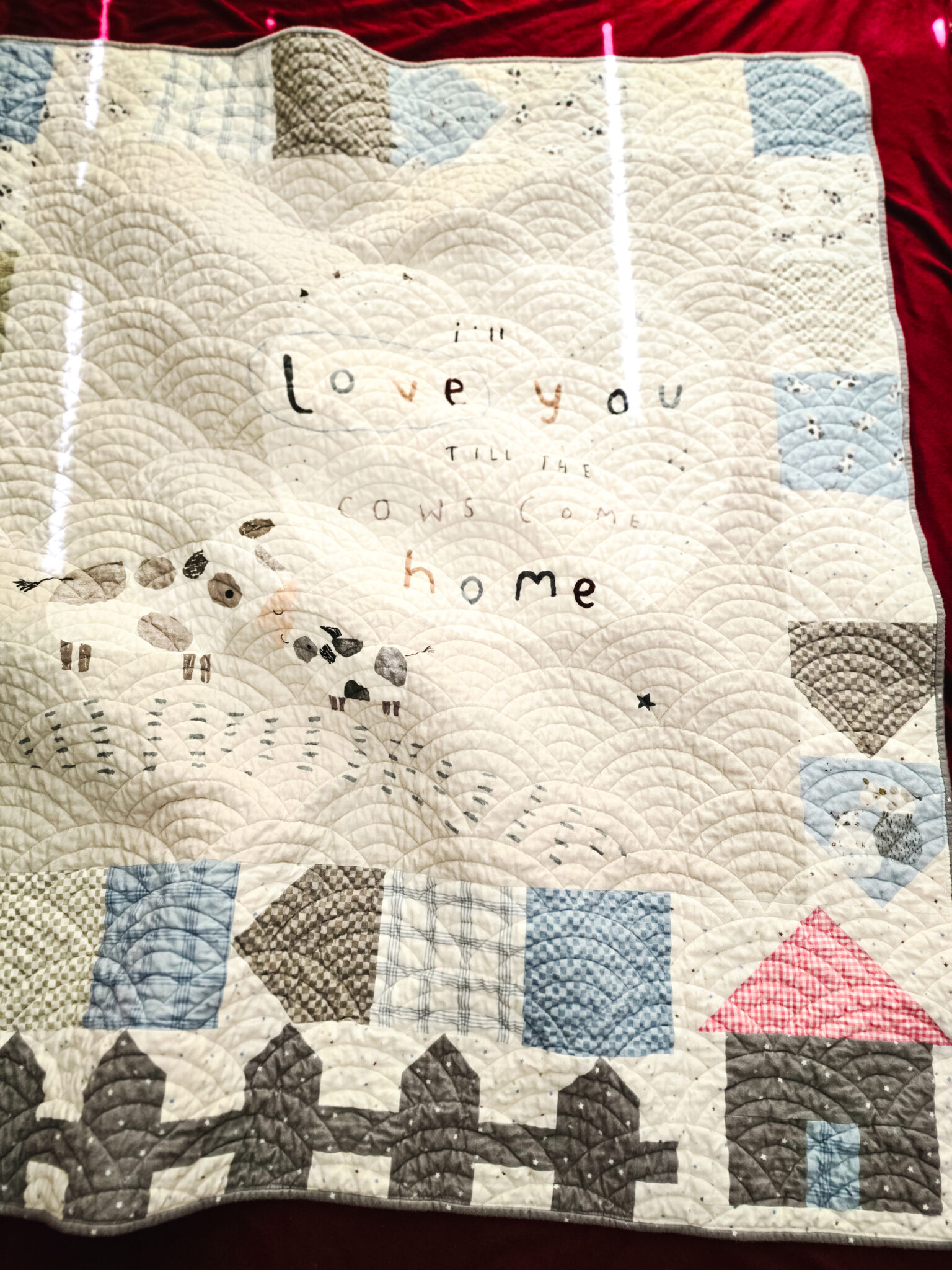 Till the Cows Come Home: A Cozy Flannel Panel Quilt