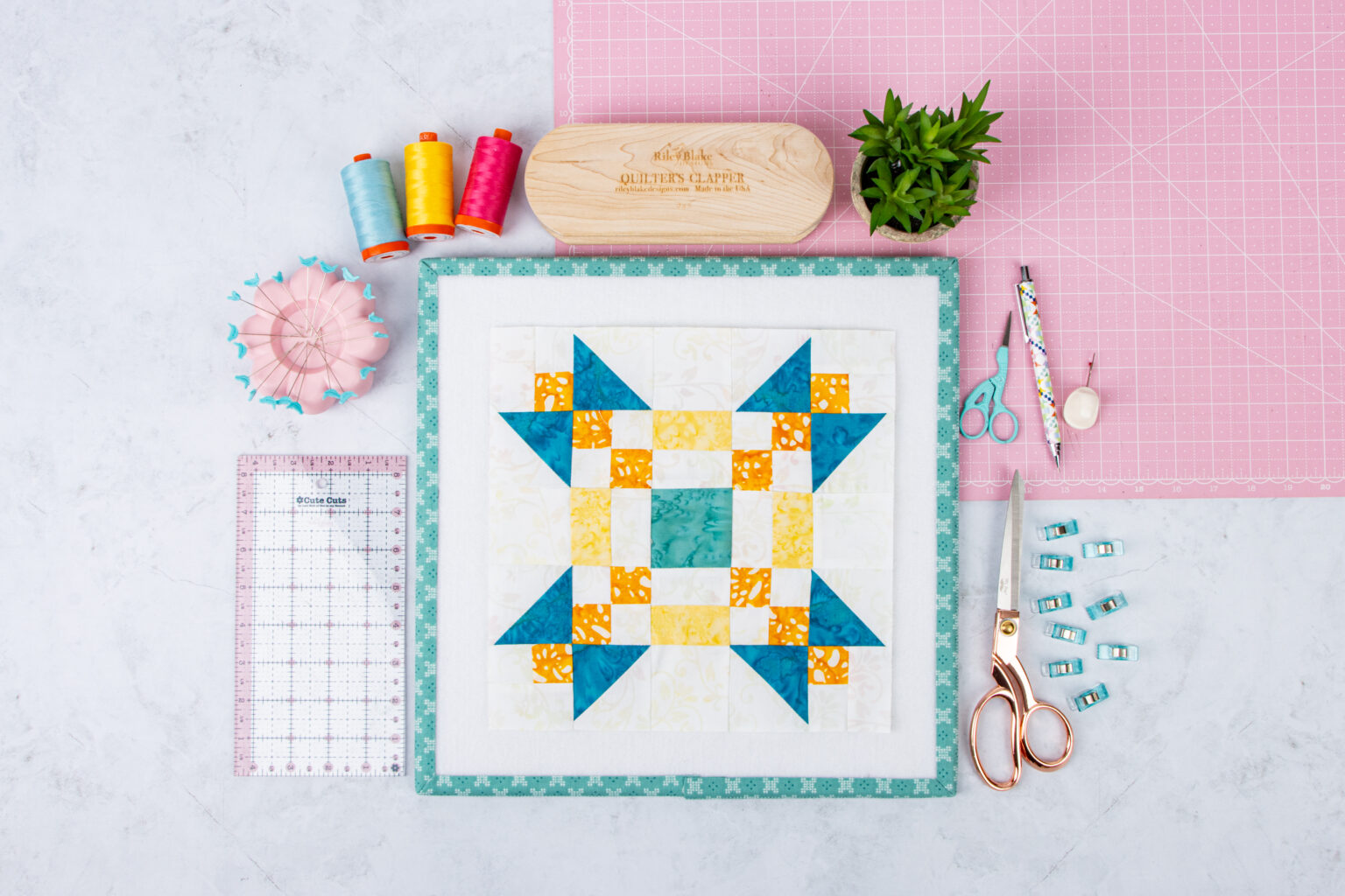 RBD Block Challenge – Block 7 by Vicki McCarty