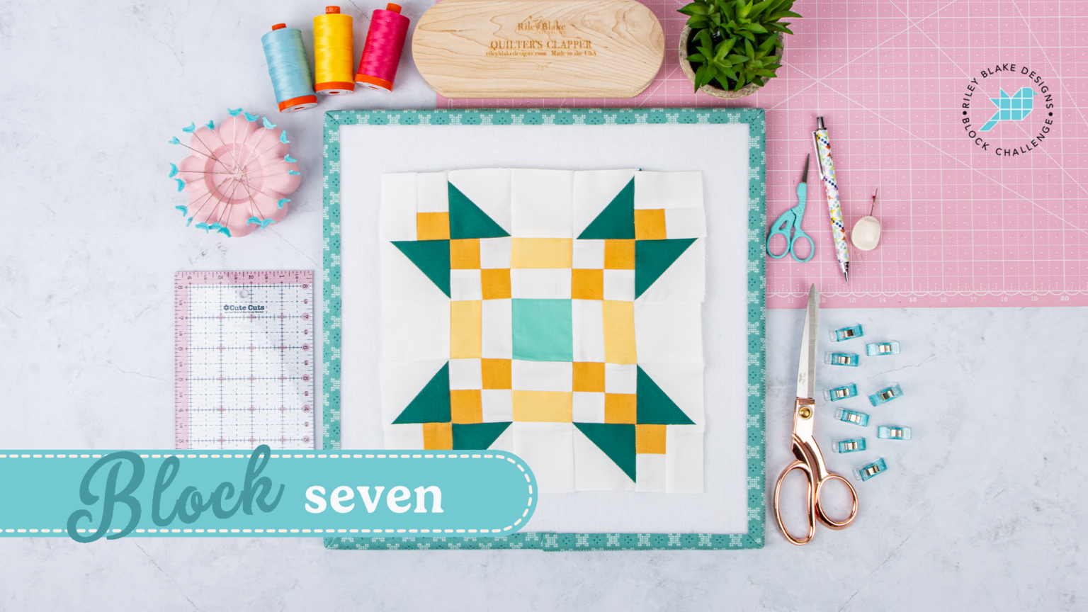 RBD Block Challenge – Block 7 by Vicki McCarty