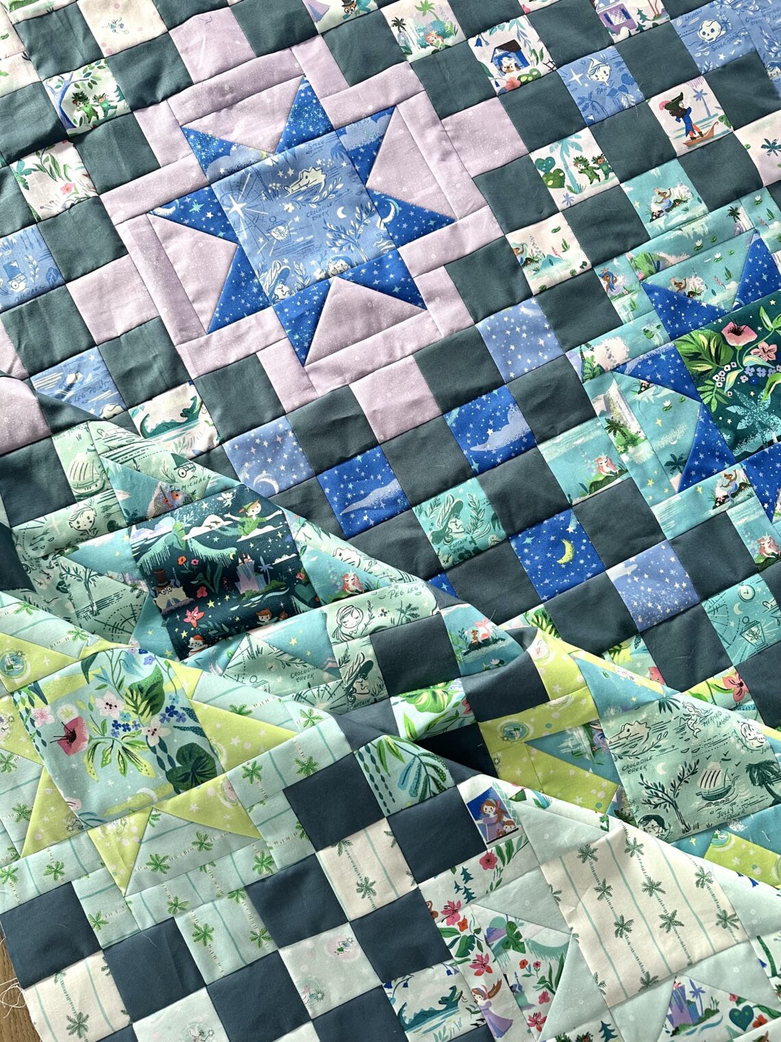 Forever Neverland- Flicker and Cherish Quilts