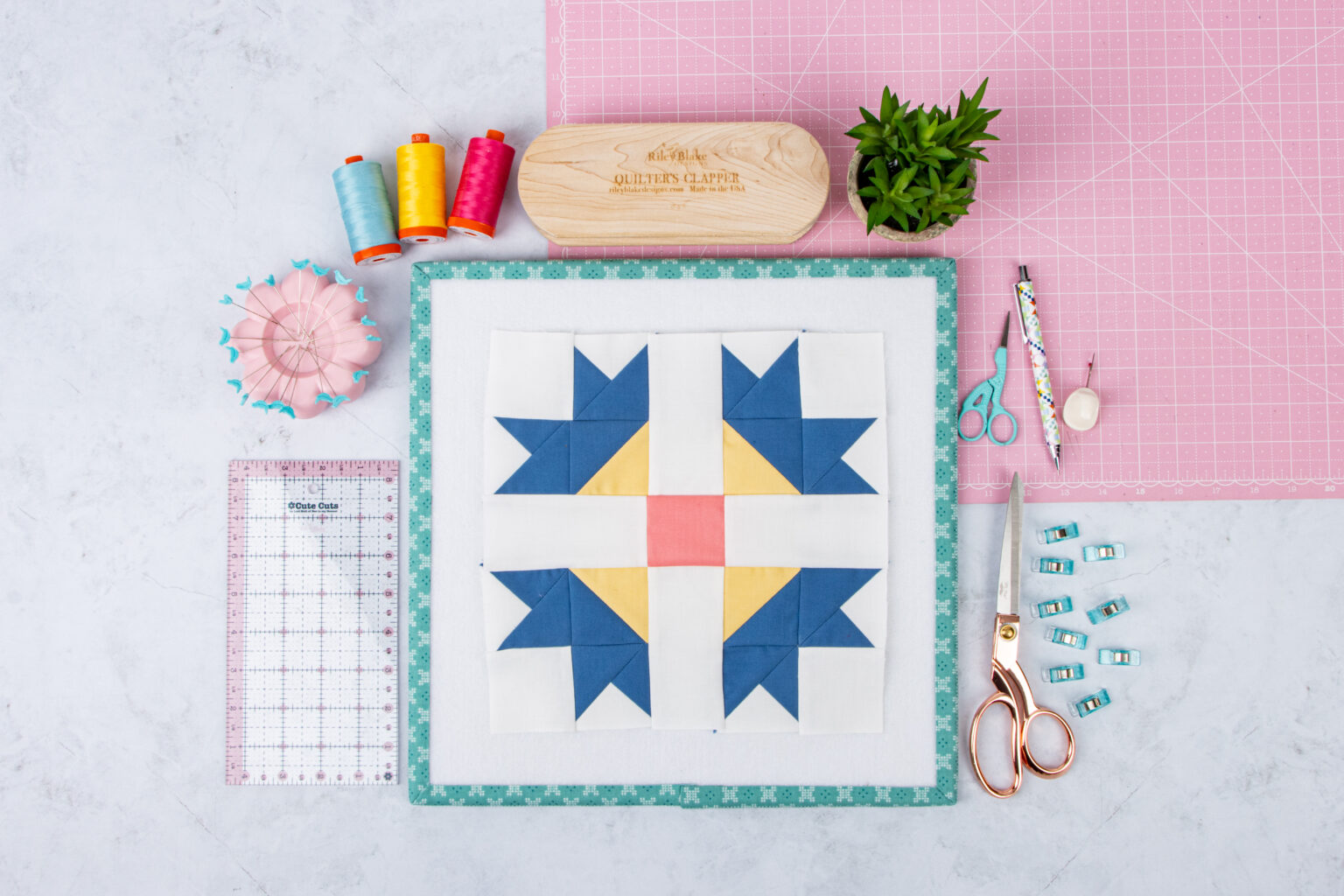 RBD Block Challenge – Block 7 by Vicki McCarty
