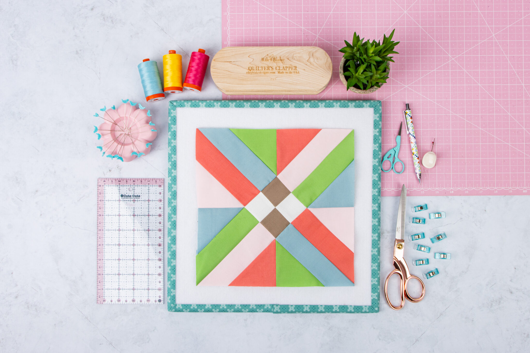 RBD Block Challenge - Block 1 by Lori Holt